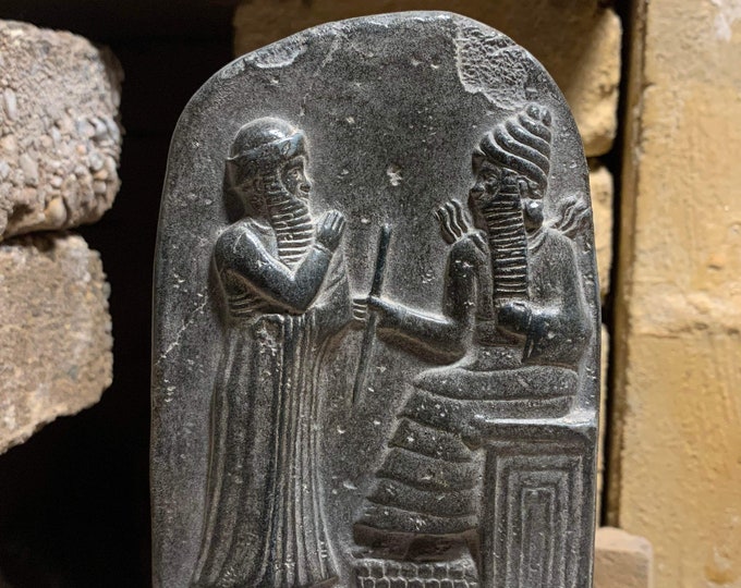 Babylon Law Code of Hammurabi - Akkadian Cuneiform Mesopotamian Art ...