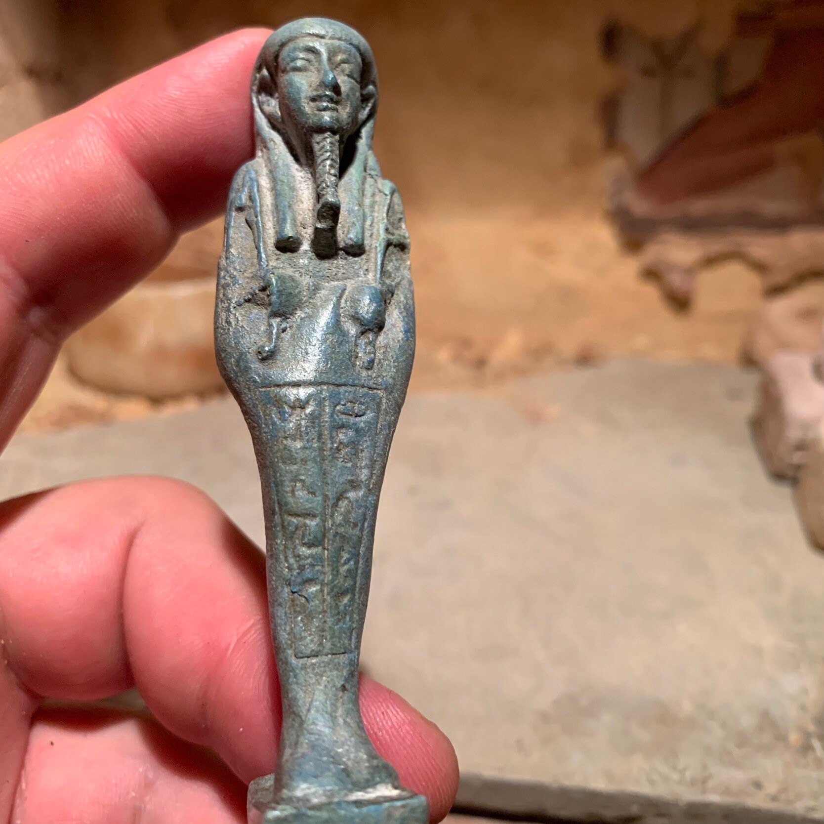Egyptian statue / art - Ushabti / Shabti figure replica - Mummy servant ...