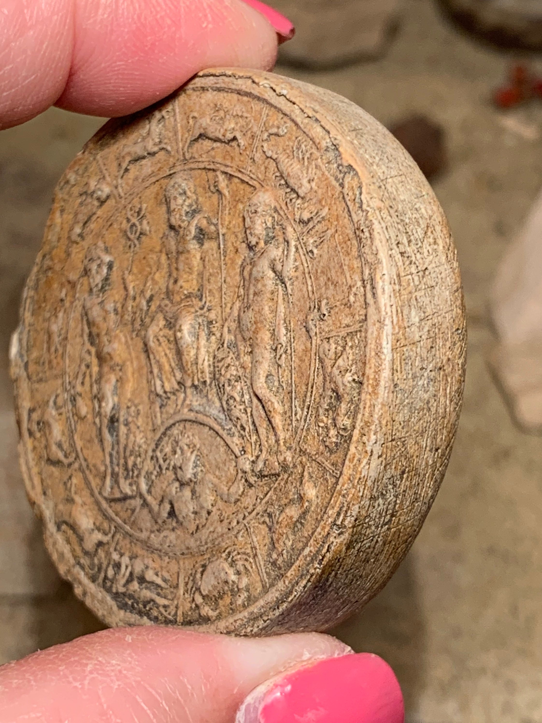 Zodiac Disc amulet of the Gods, Zeus / Jupiter, Hermes & all star signs