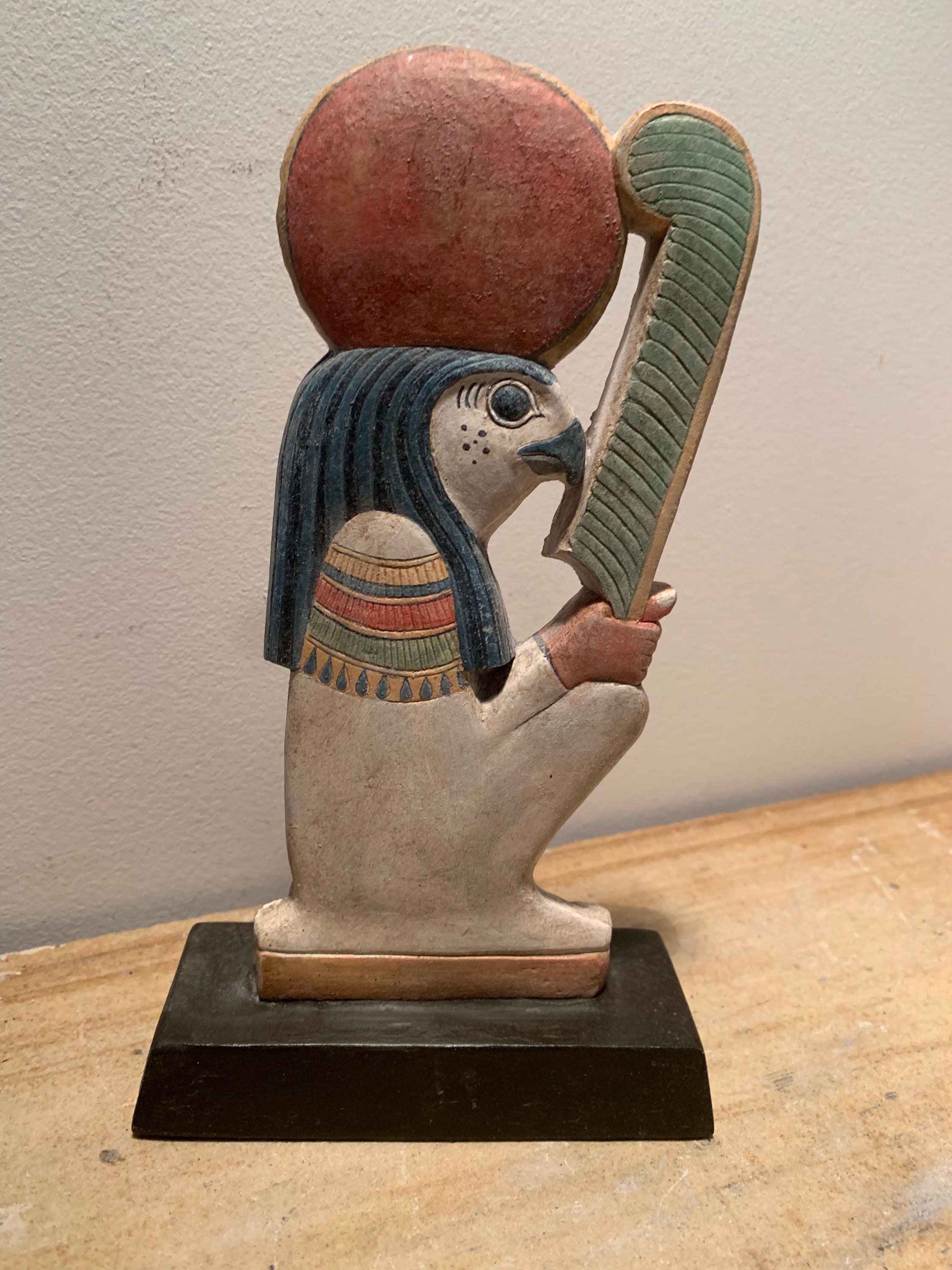 Egyptian relief sculpture replica of Ra - Horakhty.