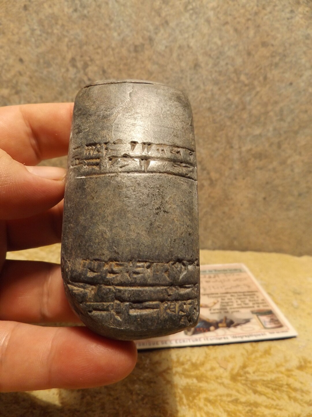 Sumerian / Babylon Cuneiform Tablet - Ancient Writing Mesopotamia - Etsy