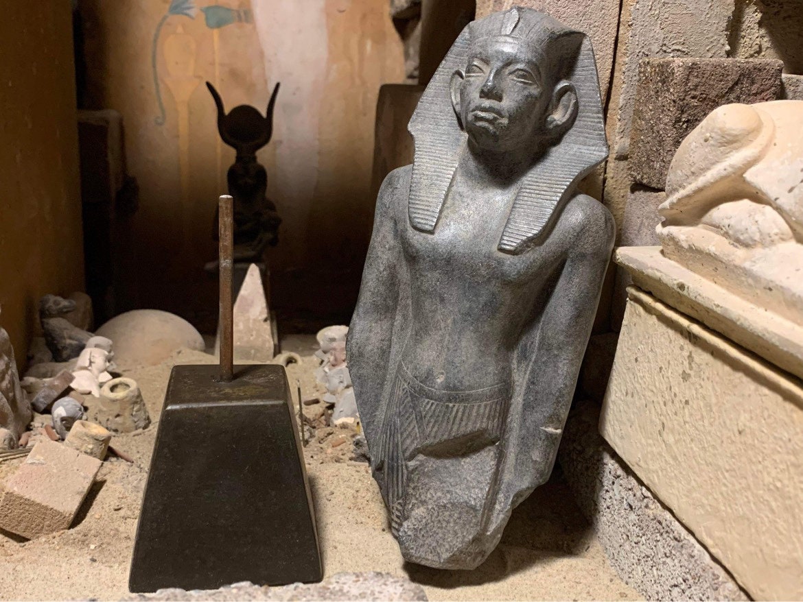 Egyptian statue Museum quality art sculpture replic of 12th dynasty ...
