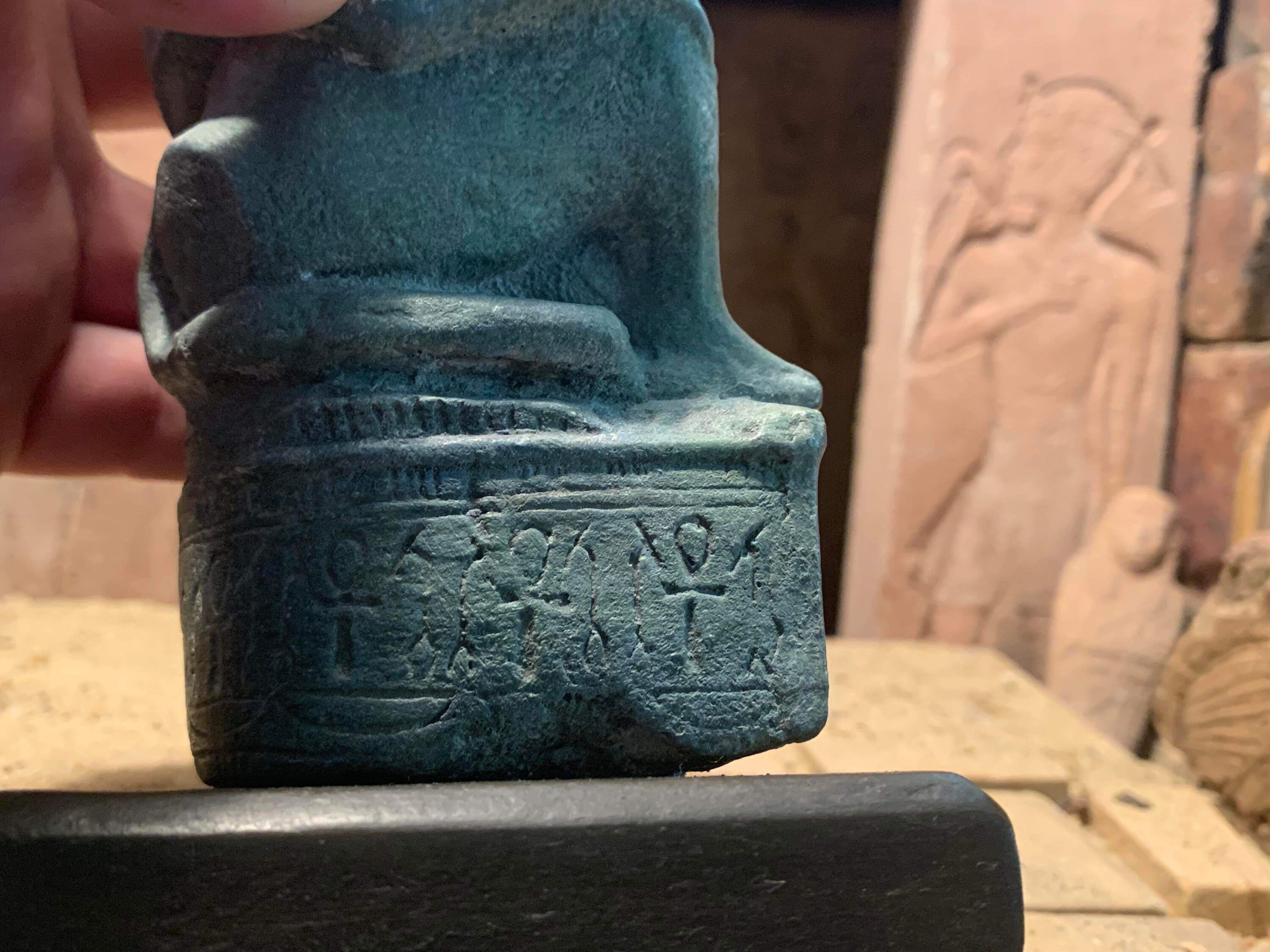 Egyptian statue / sculpture of the god of wisdom and writing - Thoth ...