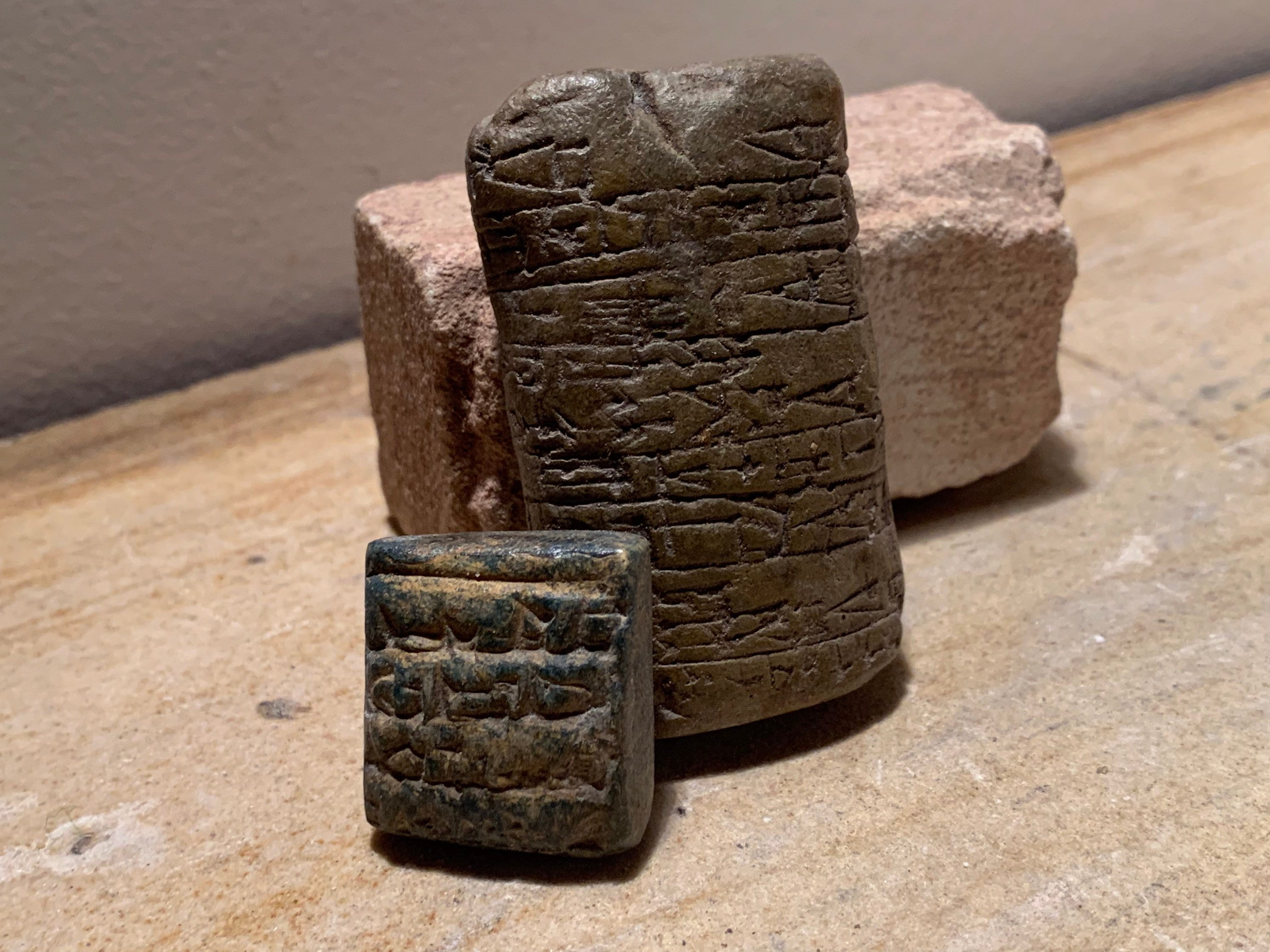 Sumerian Cuneiform Writing Tablets Replica Set Ancient Writing Of Mesopotamia
