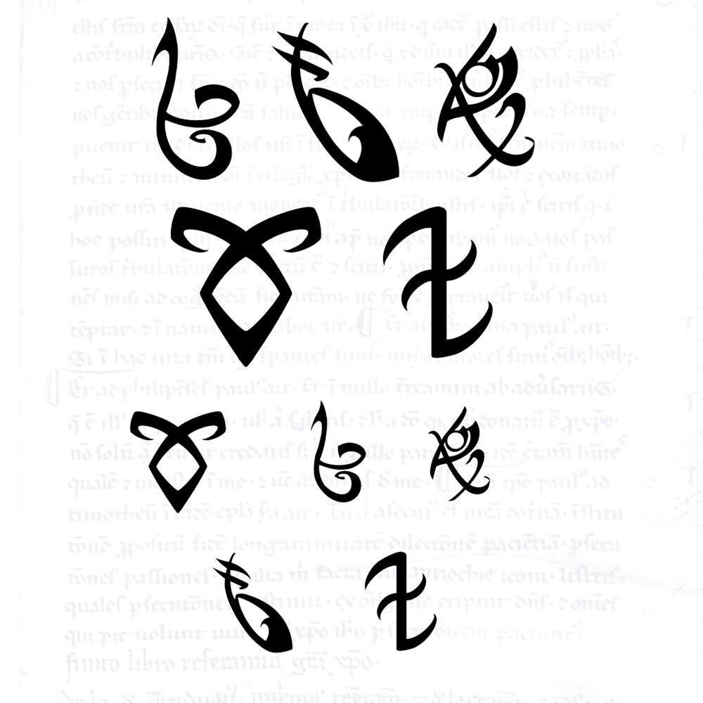 The Mortal Instruments Runes Tattoo