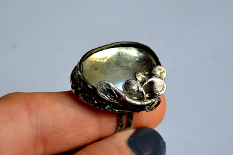 Elegant Retro Ring ICE CRYSTAL Classic Elegance Ring With - Etsy