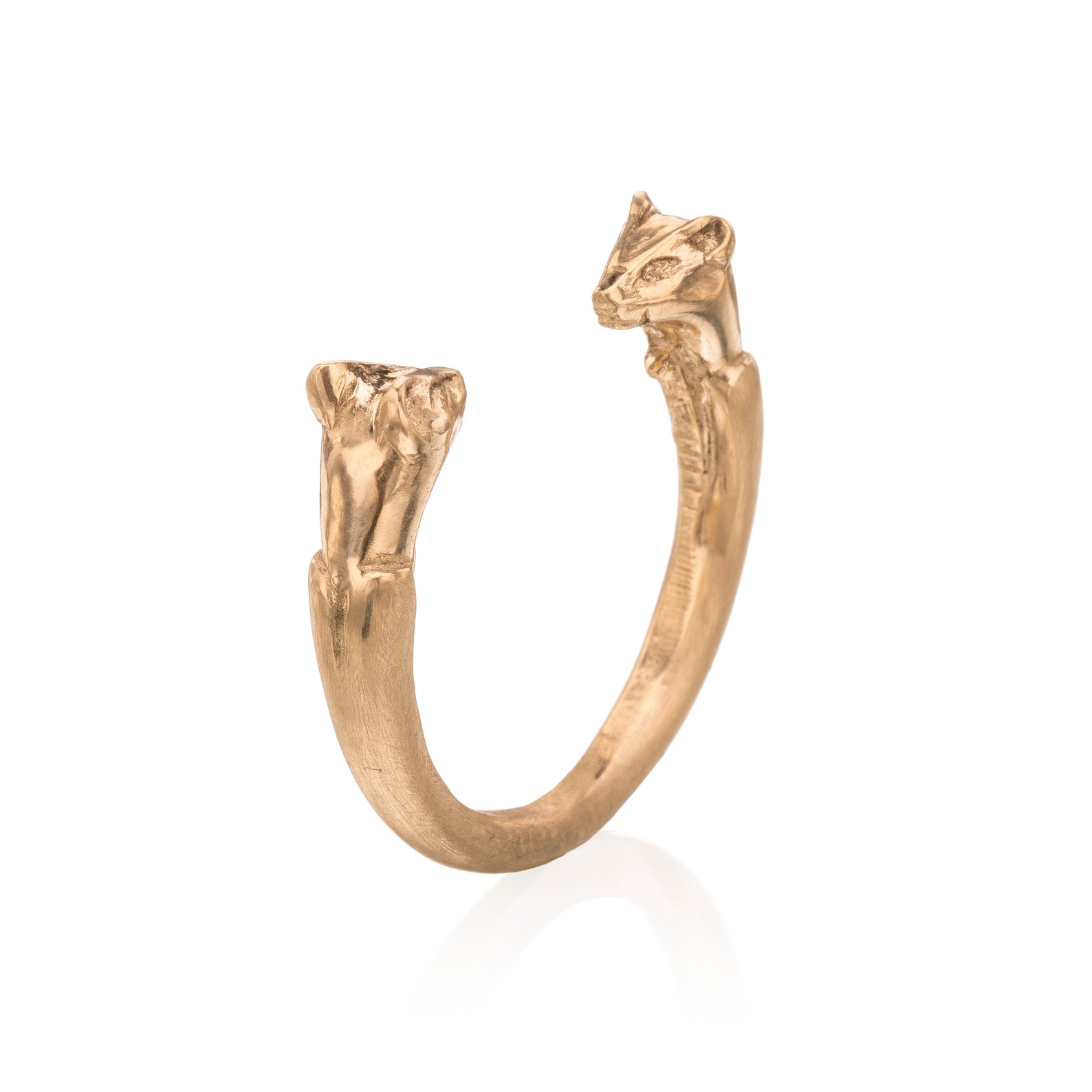 Gold Lioness Cats Ring - Sphynx, Animal Ring, Panther, Lioness, Cheetah ...