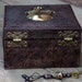 Big Skull Box Gothic Box Goth Wooden Crafted Vintage - Etsy