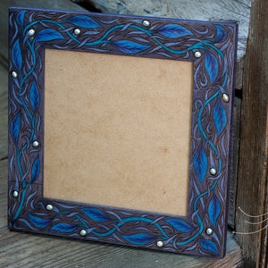 Wooden Vintage Elven Photo Frame | Photo Frame With Window 14х14 Cm ...