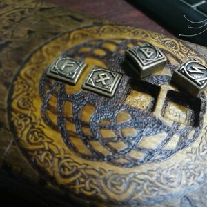 Wooden Runic Box | Vintage Money Box | Jewelry Box | Keepsake Box - Etsy