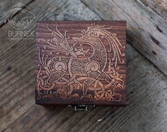 Wooden Celtic Design Box - Etsy