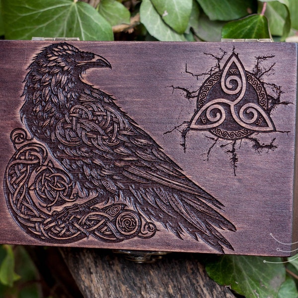 Celtic Raven - Etsy