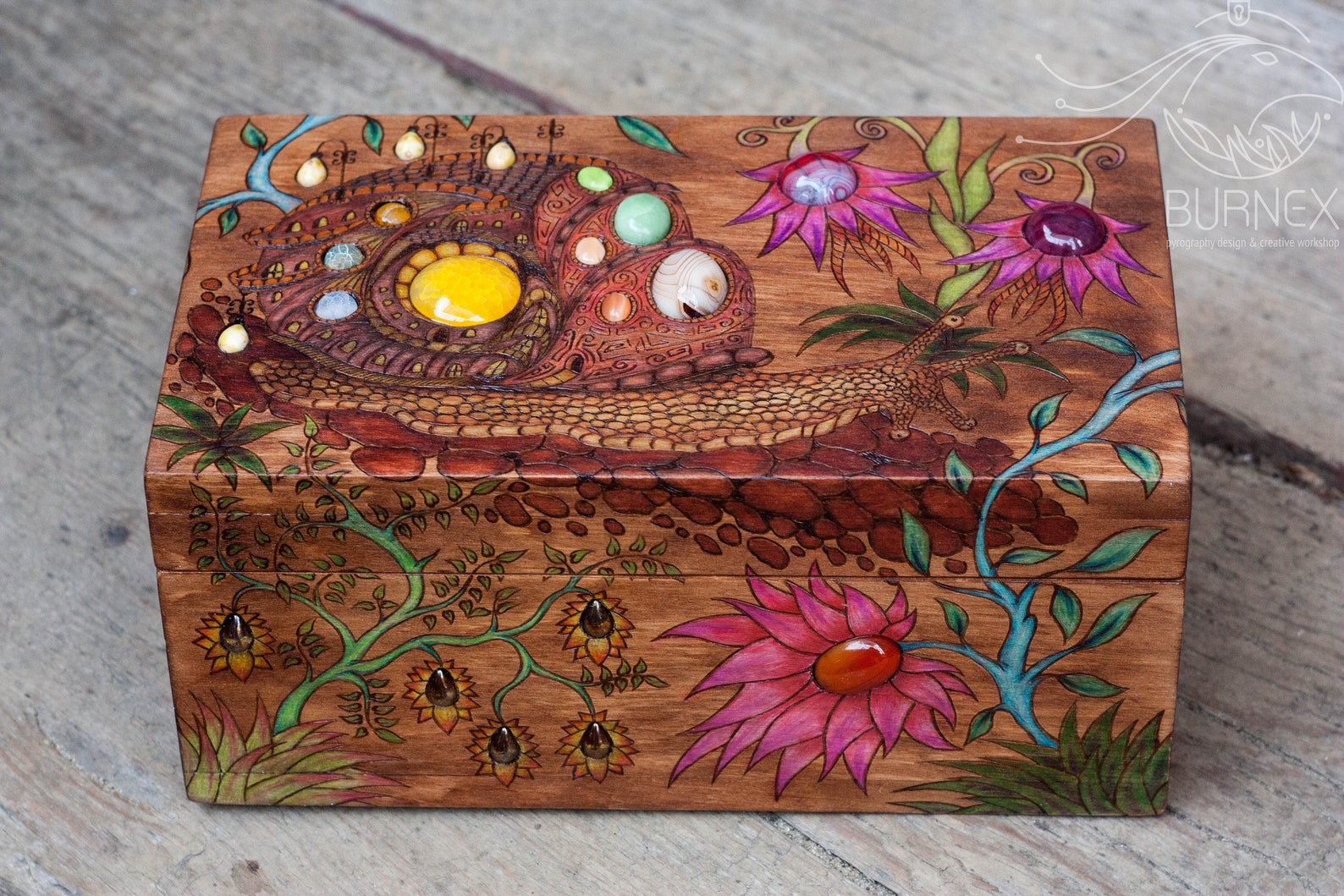 EXAMPLE LISTING Wooden Custom Treasury Box Engraved Wooden - Etsy