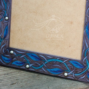 Wooden Vintage Elven Photo Frame | Photo Frame With Window 14х14 Cm ...