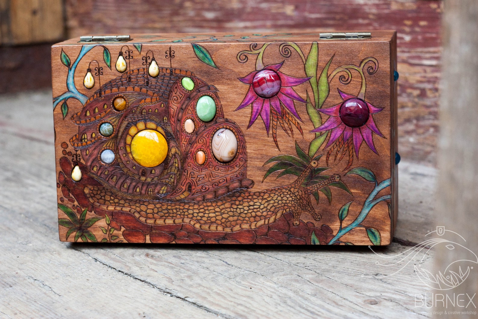 EXAMPLE LISTING Wooden Custom Treasury Box Engraved Wooden - Etsy