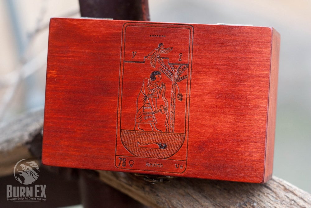 Custom Tarot boxes different pictures and colors for | Etsy