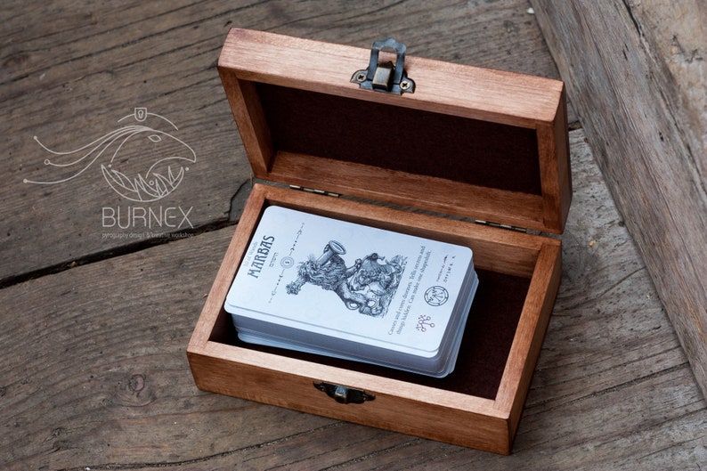 Minimal Design Tarot Box Floral Box Custom Tarot Box | Etsy