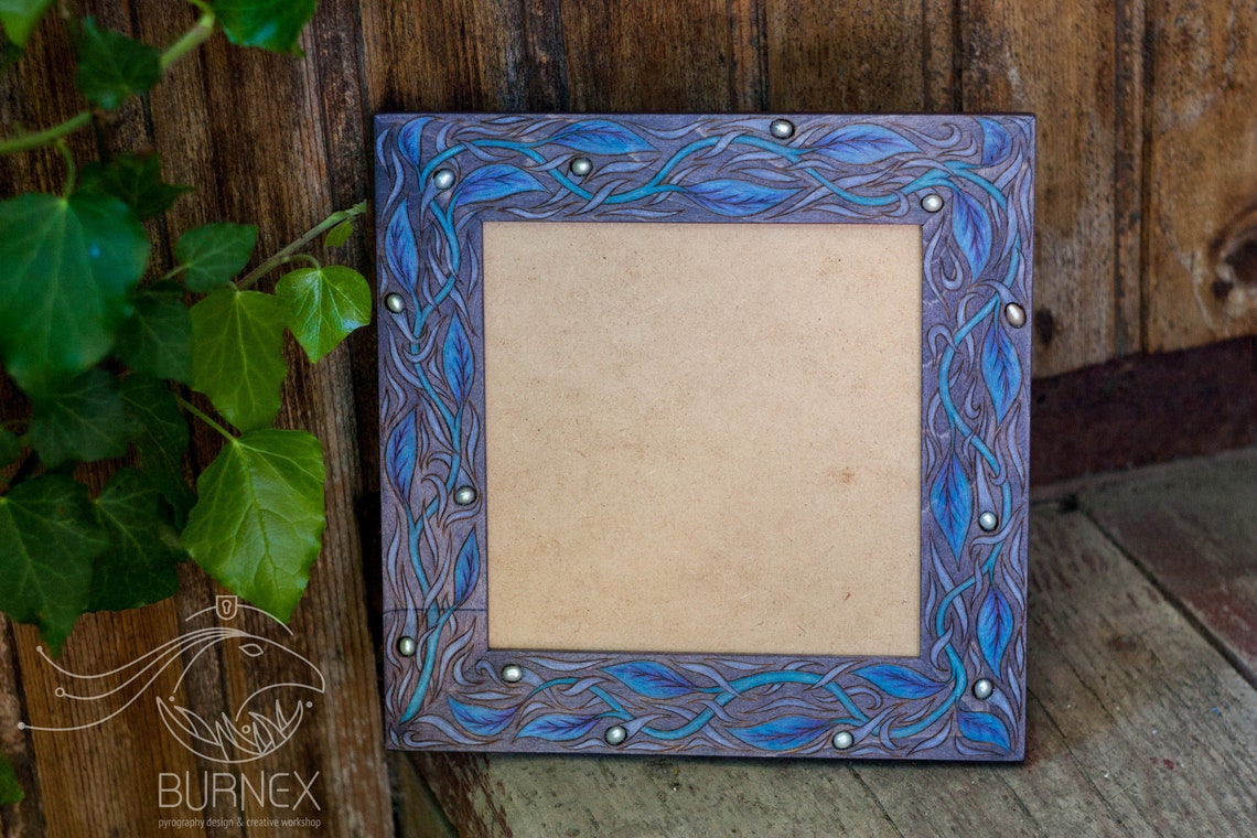Wooden Vintage Elven Photo Frame Photo Frame With Window - Etsy