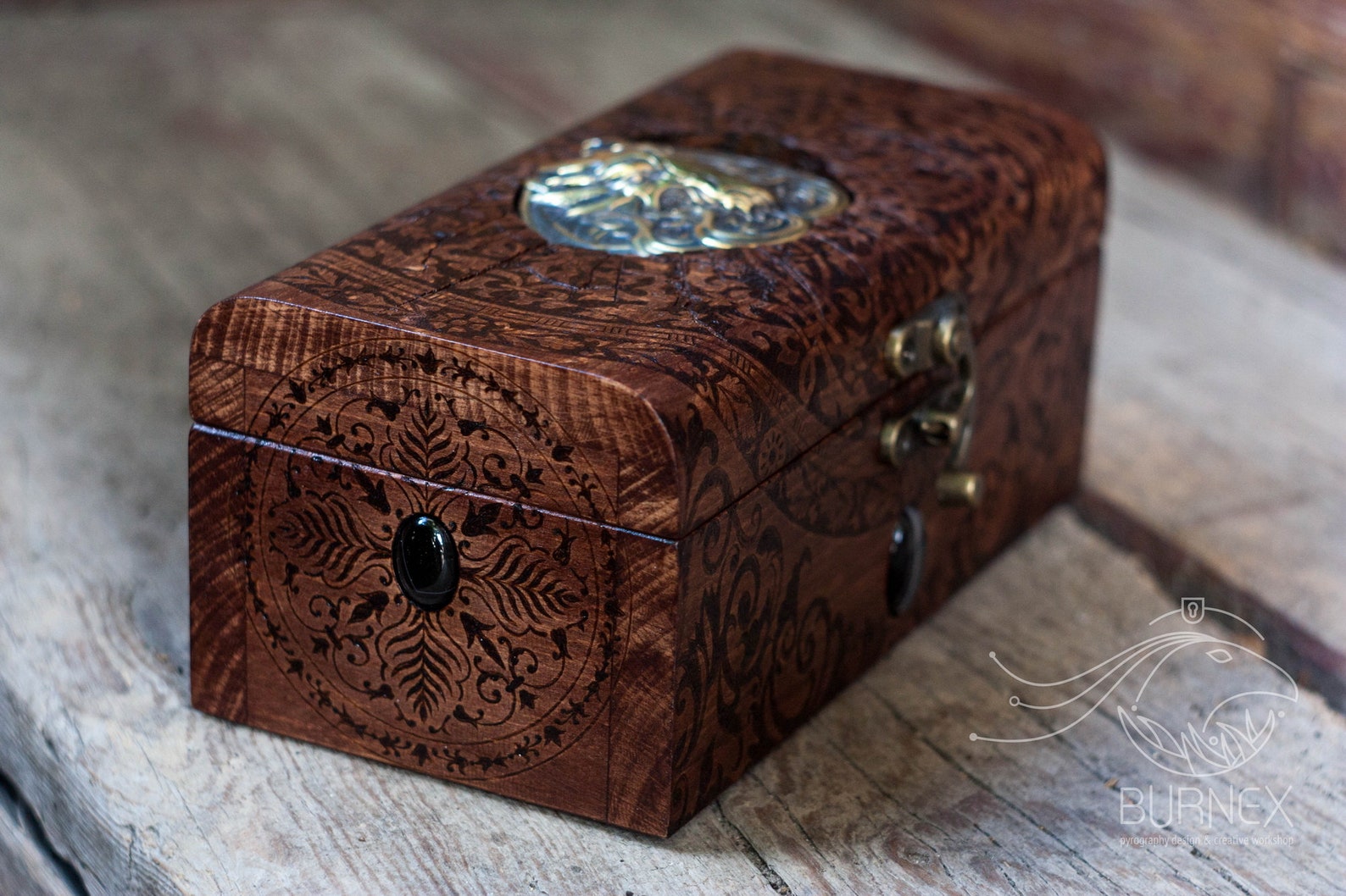 Wooden Custom Stylish Box Dragon Chest Engraved Wooden Box - Etsy