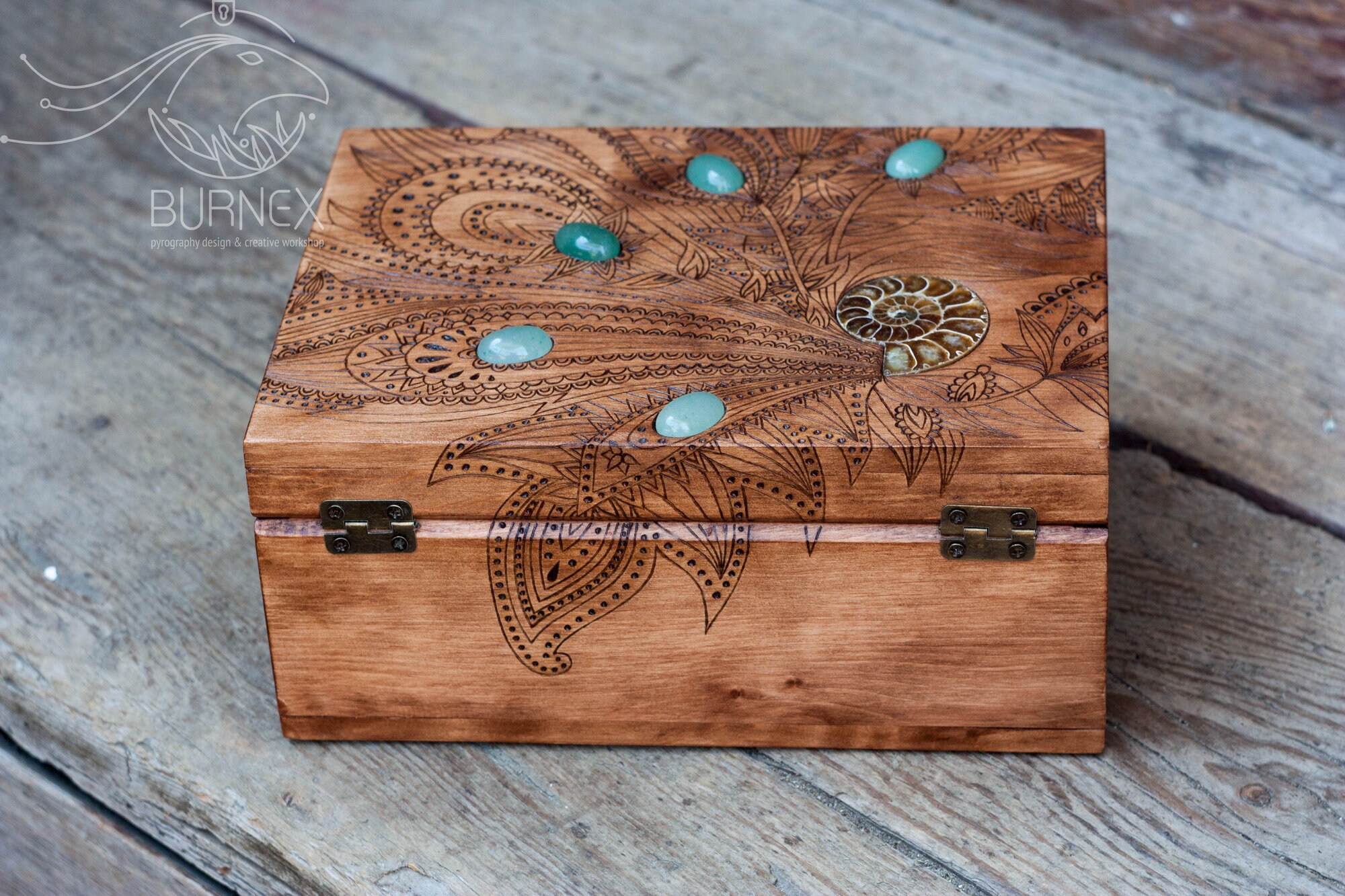 Big wooden Tarot box custom tarot box vintage jewelry box | Etsy