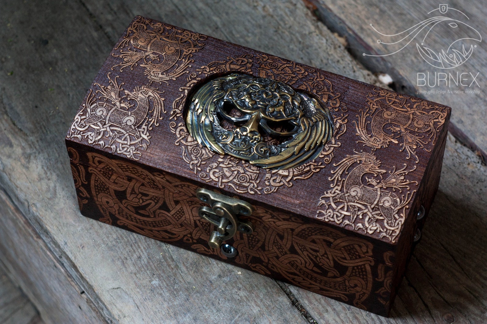 Viking Shield Box Wooden Crafted Vintage Jewelry Box - Etsy