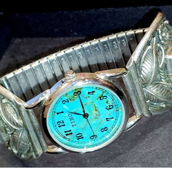 Turquoise Watch - Etsy