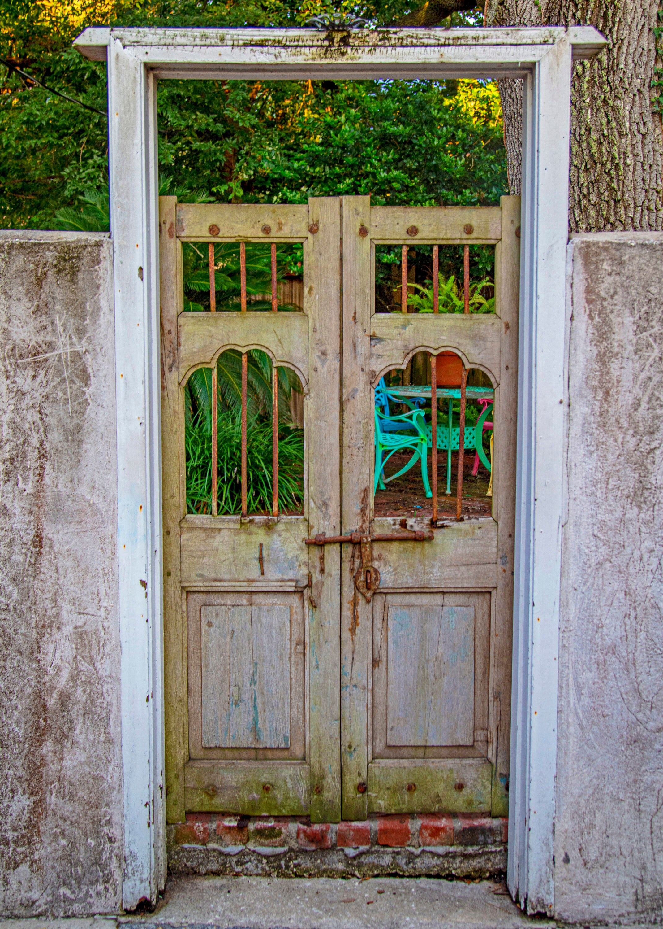 St. Augustine Florida Photography Gate on Charlotte Street - Etsy