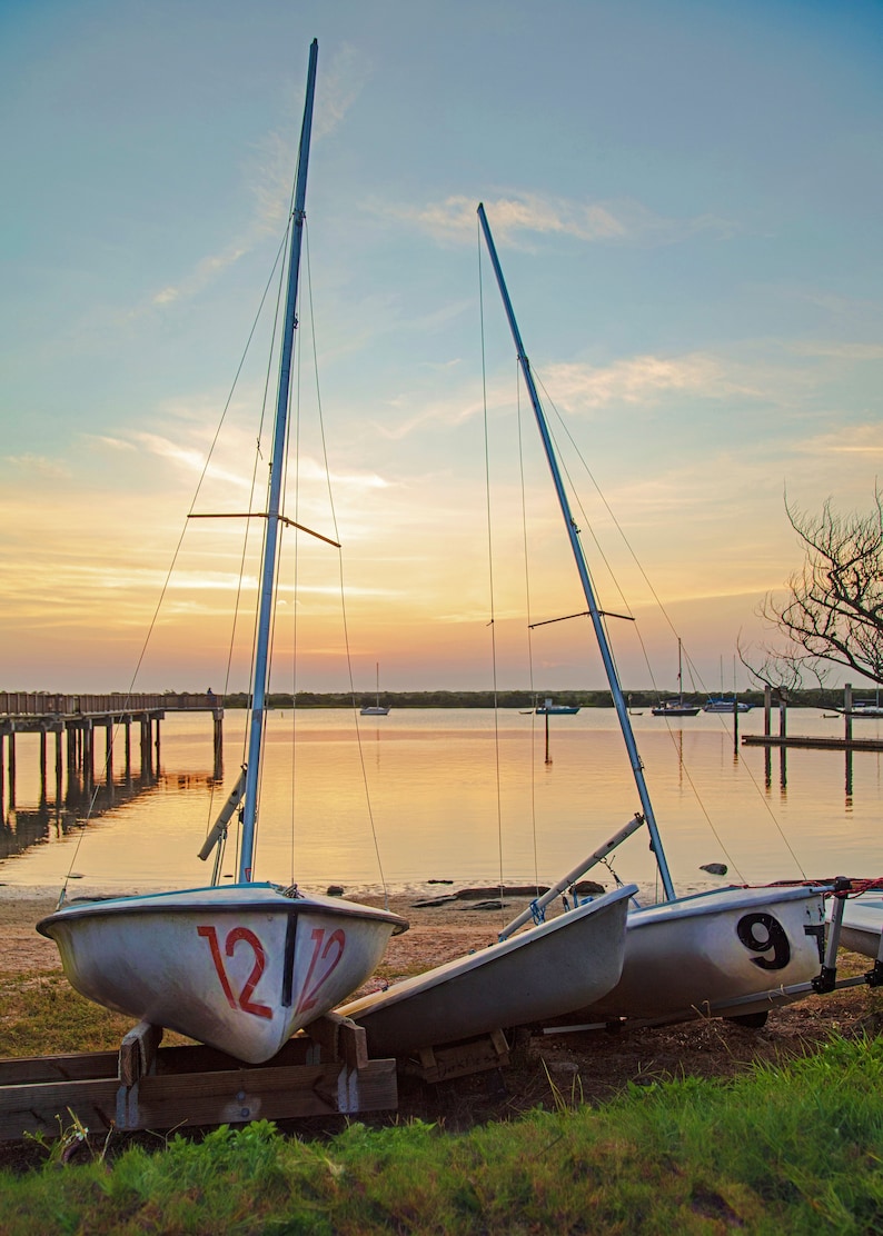 St. Augustine, Florida Photography - Skiffs on Salt Run #1, Fine Art ...