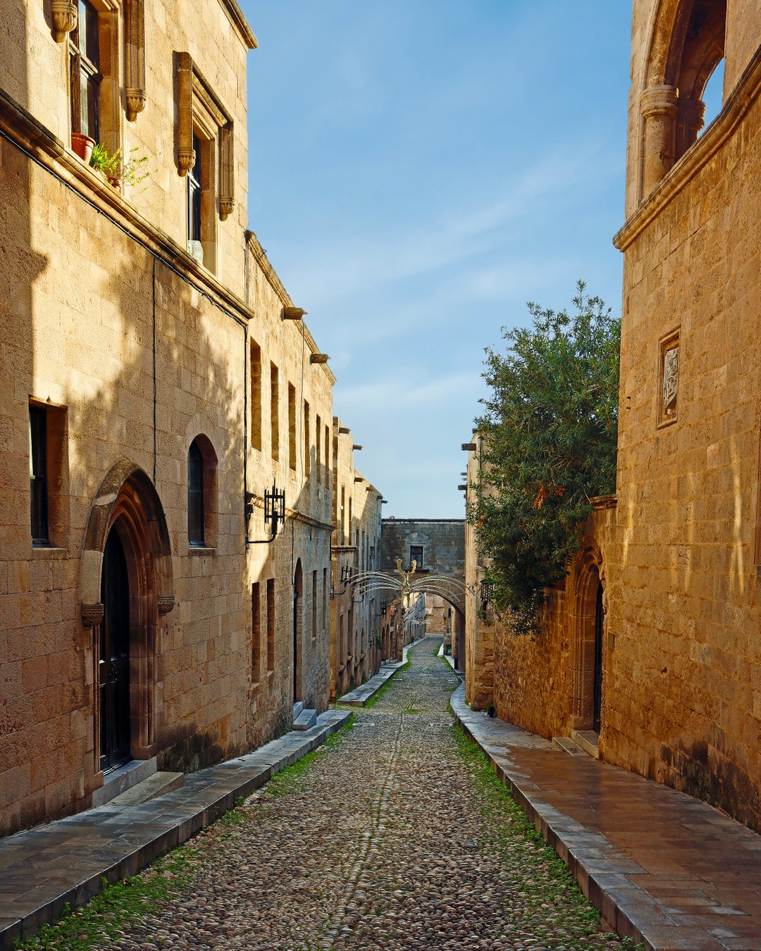 Grand Master Palace, Rhodes Photography street, Fine Art Photograph - Etsy