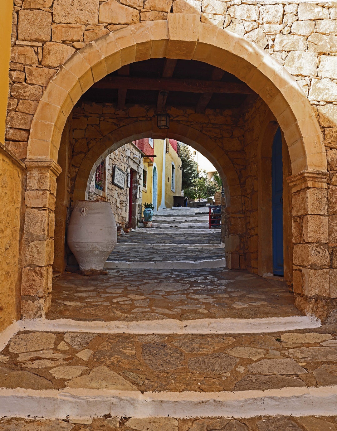 Arolithos, Crete Photography street in Arolithos, Fine Art Photograph ...