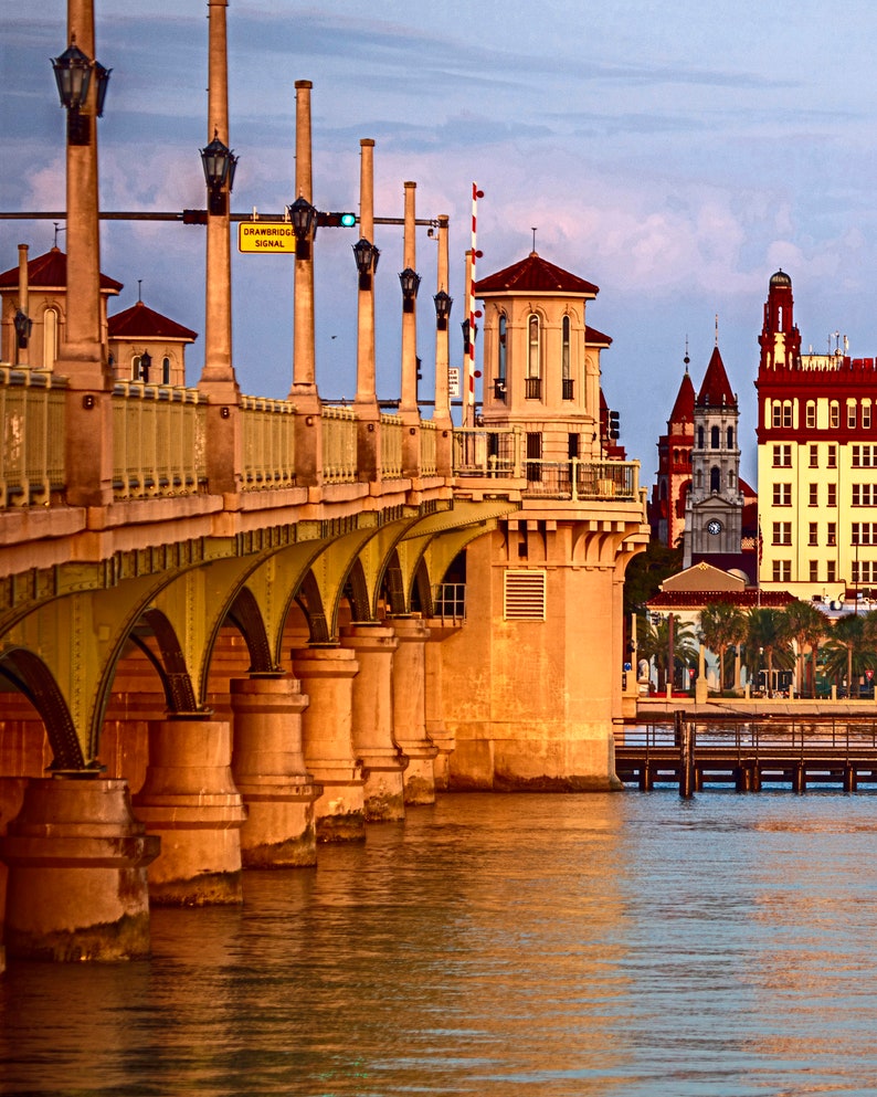 St. Augustine, Florida Photography - Bridge of Lions, Fine Art ...