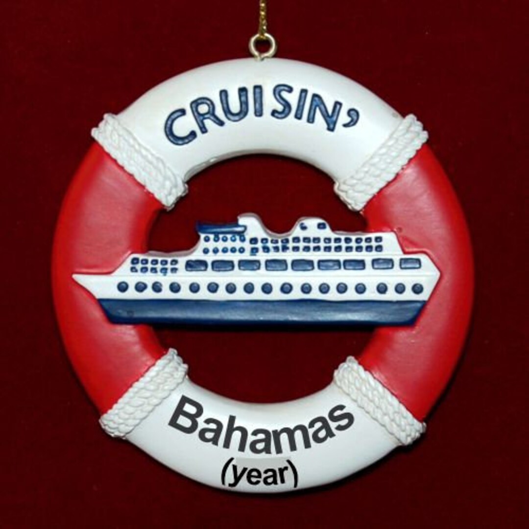Personalized Life Buoy Cruise Ship Personalized Christmas Ornament - Etsy