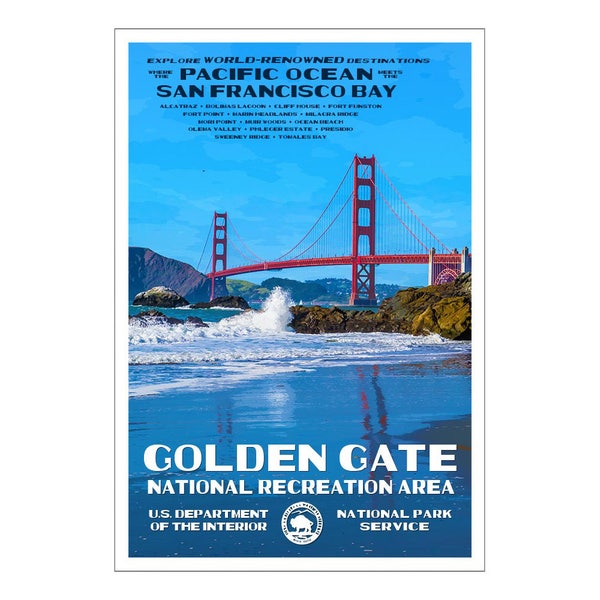 Golden Gate Park - Etsy