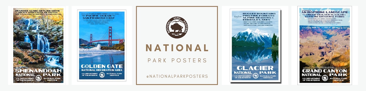 NationalParkPosters - Etsy