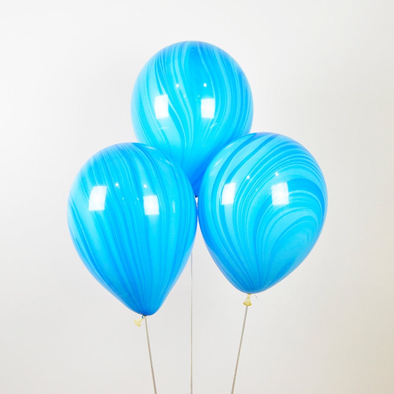 Marble Balloons - Etsy