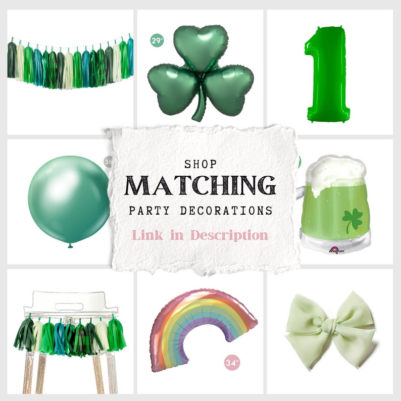 Editable St Patrick's Day Two Lucky 2nd Birthday Party - Etsy