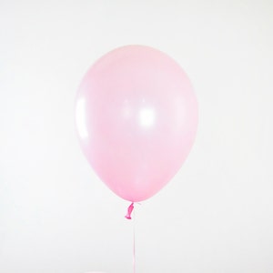 Pearl Light Pink Balloon Bouquet Kit, Pink Latex Balloon Bundle Set ...