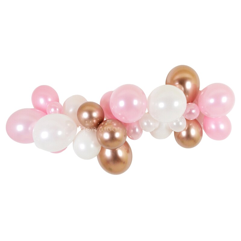 Rose Gold Balloon Garland - Etsy