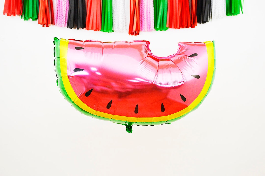 Jumbo Watermelon Foil Balloon, Summer Party, Party Bar Balloon, Drink ...