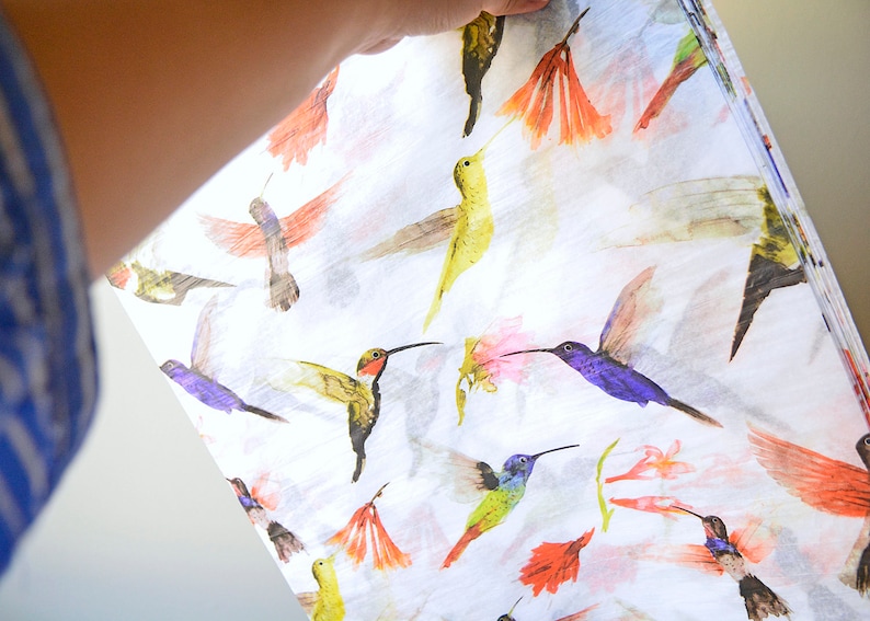 Humming Bird Tissue Paper Christmas Gift Wrapping Bird - Etsy