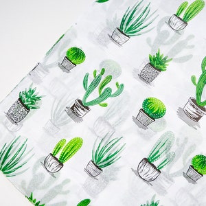 Cactus Tissue Paper, Kids Craft Supplies, Cactus Paper, Cactus Gift ...