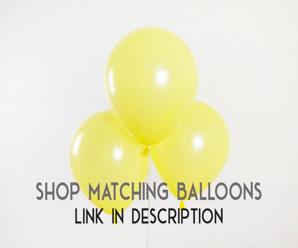 40 Jumbo Yellow Number 1 Balloon Rubber Duck Bubble | Etsy