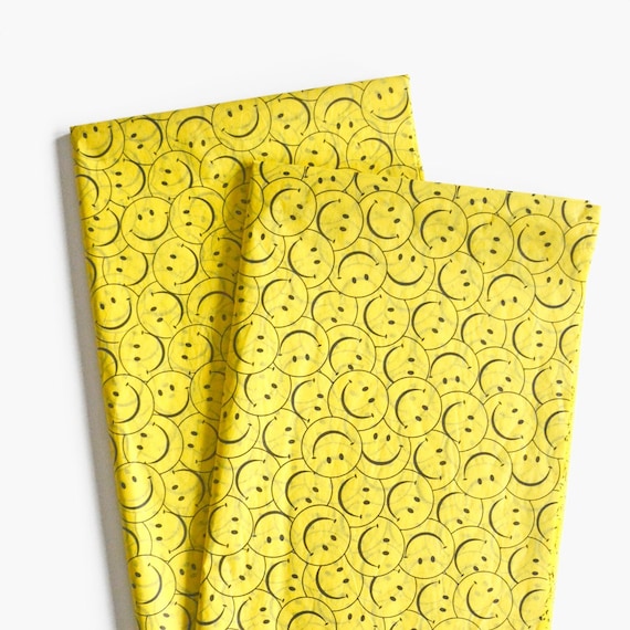 Groovy Smiley Face Tissue Paper Groovy Pattern Gift Wrapping - Etsy