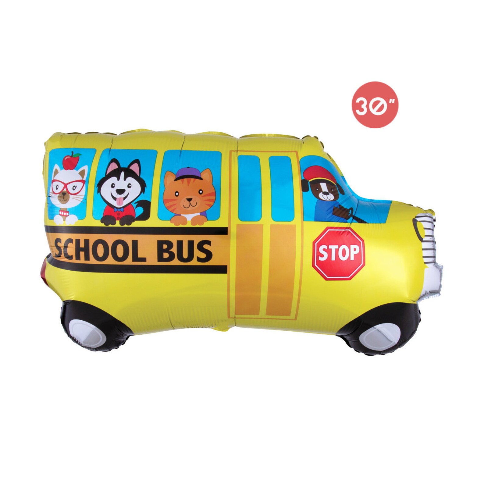 School Bus Balloon 30-inch, Back to School Sign, Back to School Party ...