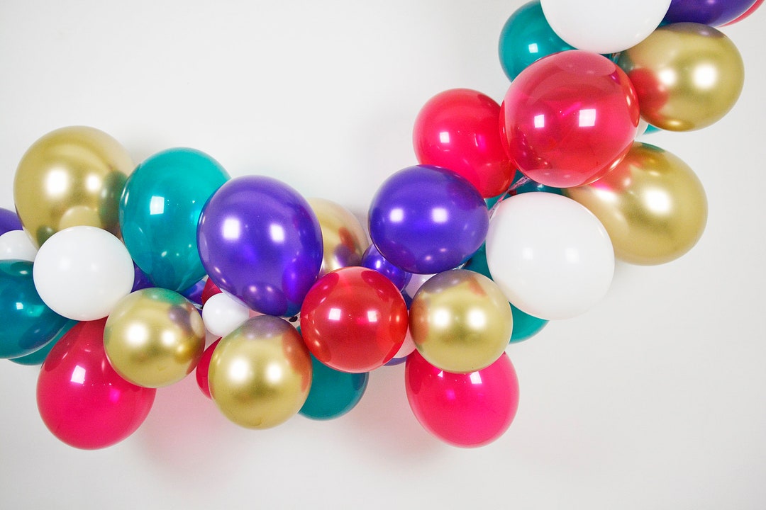 Gem Party Balloon Garland | Aladdin Theme Party | Shes a Gem Birthday ...
