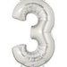 Number 3 Cake Topper Gold 3 Cake Topper 3rd Birthday Cake Topper Gold ...