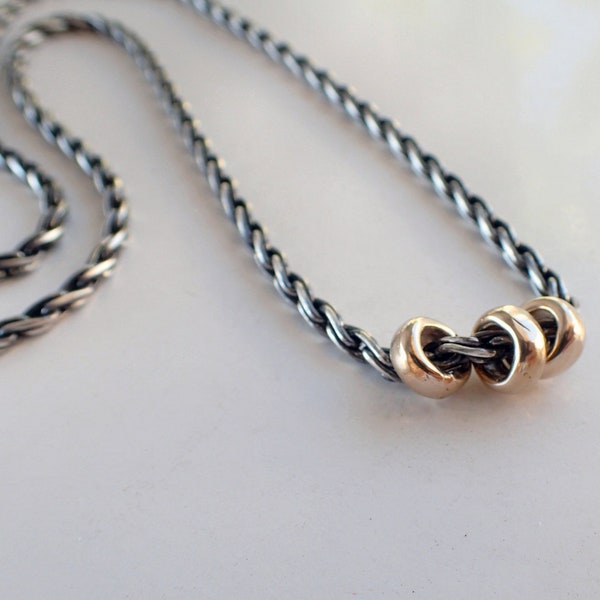 Loop Chain Necklace - Etsy