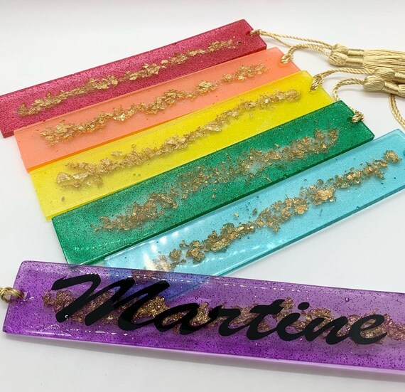 Sculpting & Forming Large gold sparkly bookmark Craft Supplies & Tools ...