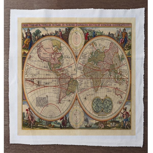 Map Fabric - Etsy UK