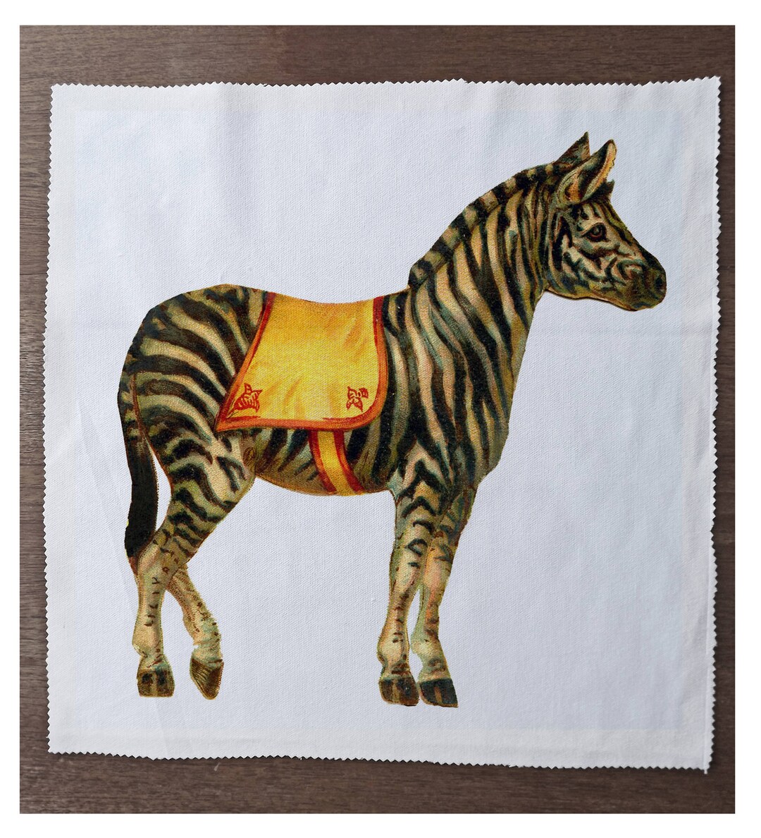 Vintage Circus Zebra -sewing, Cushion, Upholstery, Craft, Patchwork and ...